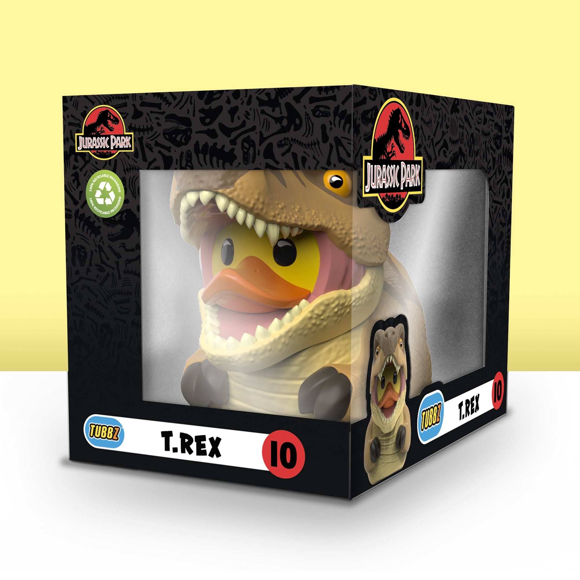 T-Rex Jurassic Park Tubbz Rubber Duck | Tubbz Duck – ParkersGear.com